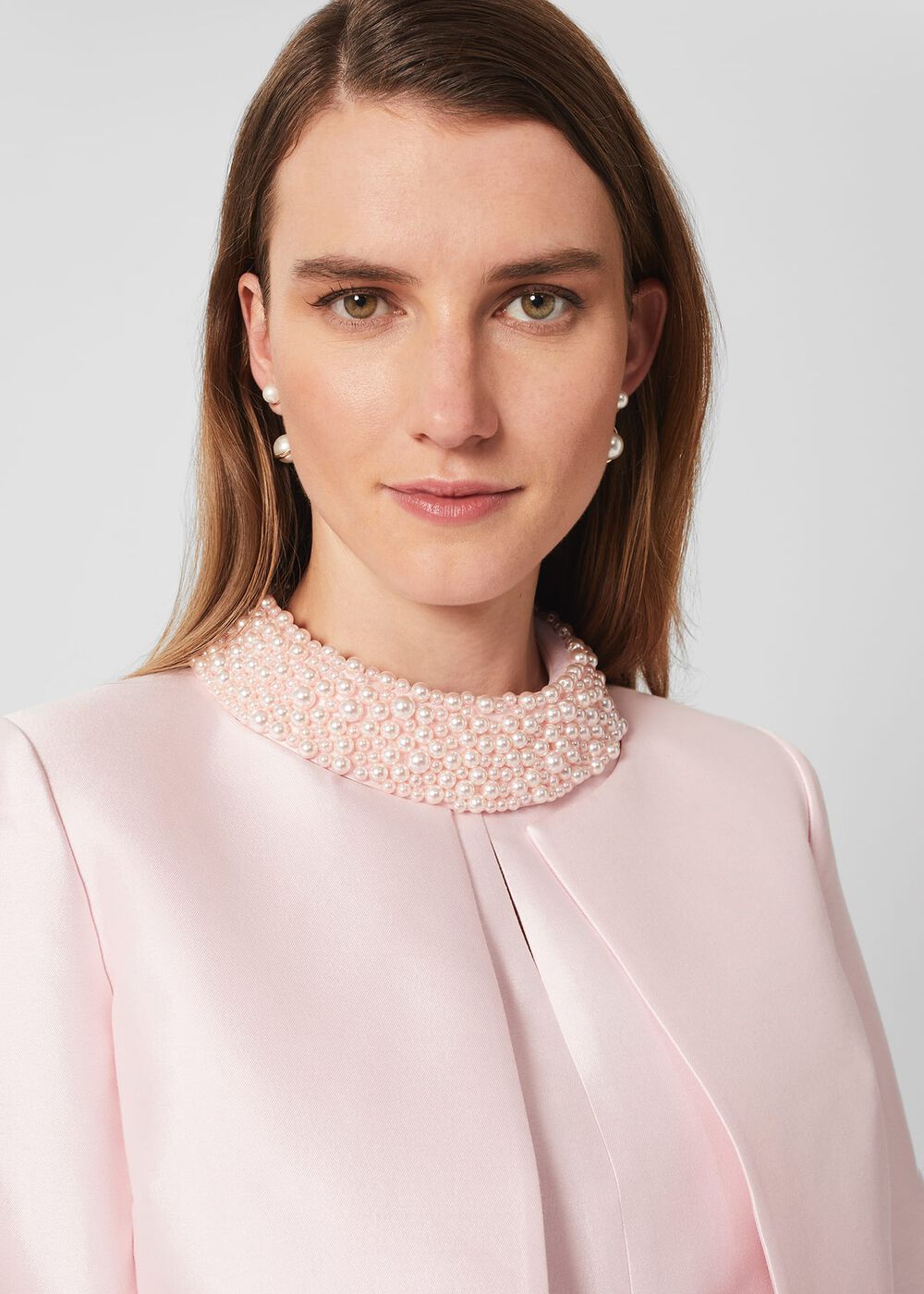 Marcella Silk Blend Jacket | Hobbs UK