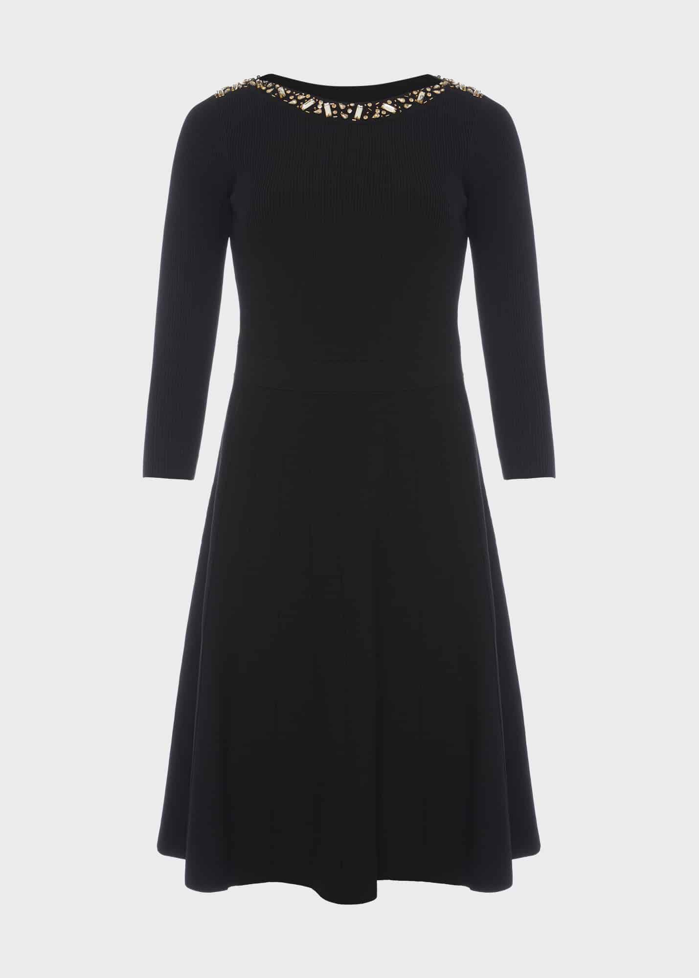 Emily Knitted Sequin Dress | Hobbs UK